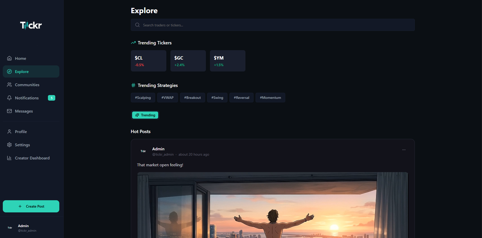 Tickr — The Ultimate Platform for Traders & Trading Communities | Join ...